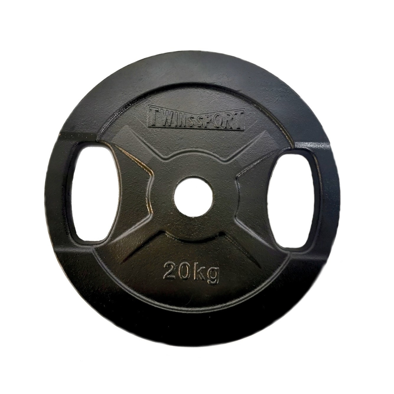 Disc fonta, Twins Sport, 20 kg, 50.5 mm, Negru - eMAG.ro