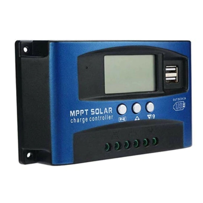 Controler pentru panou solar MPPT, Pro Sun, Ecran LCD, 12/24 V, 40 A ...