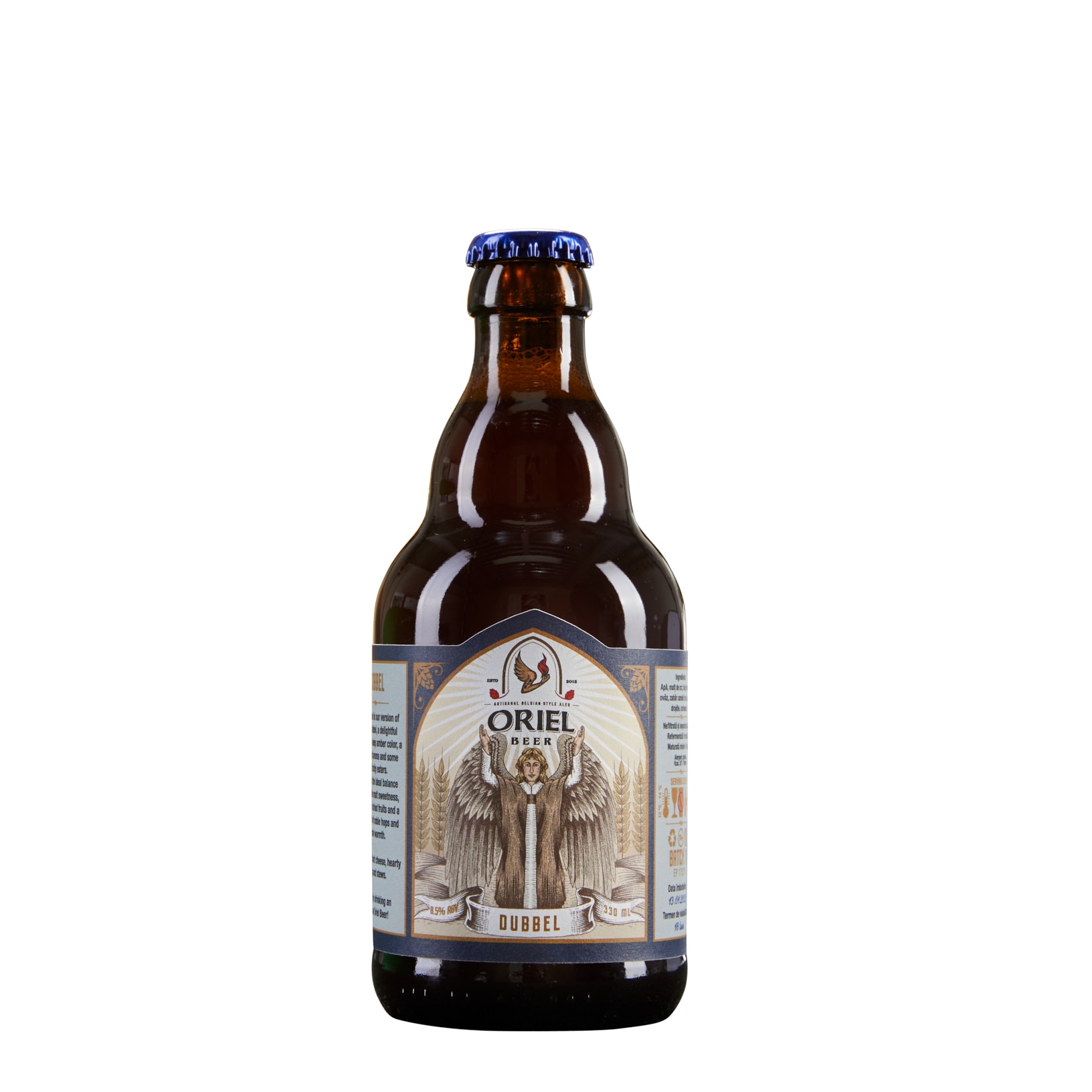 Bere artizanala, de specialitate Oriel Dubbel, 8.5%, 0.33 l - eMAG.ro
