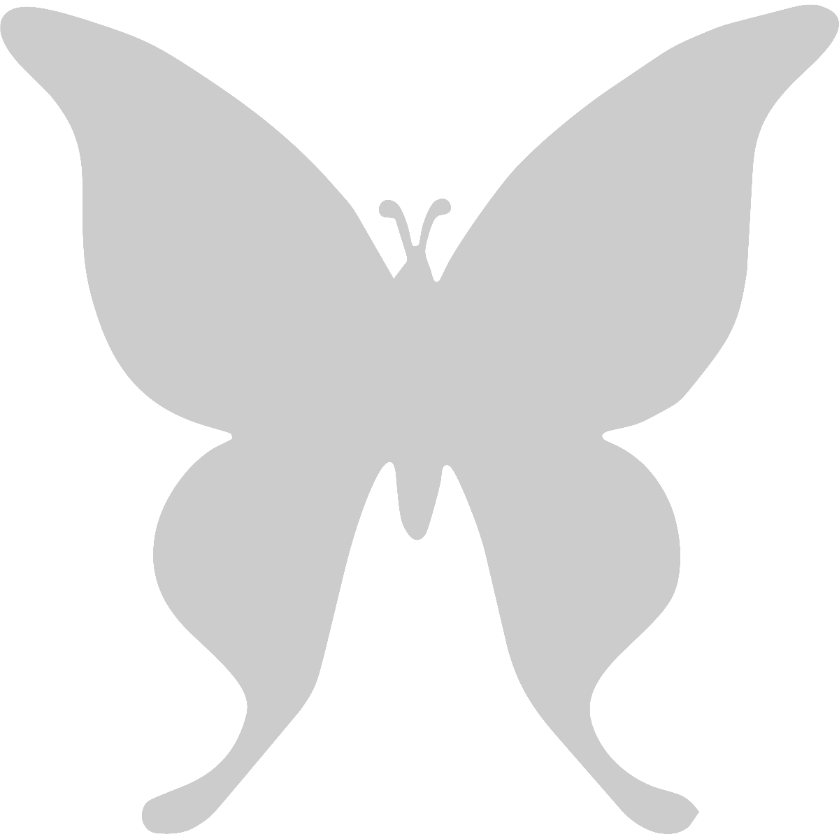 Sticker auto ''Fluture v3', 15x15 cm, Alb - eMAG.ro