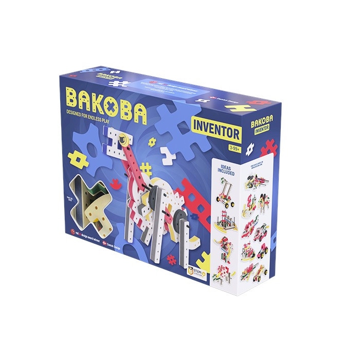 Set de Constructie, Bakoba Inventor, 100 de Piese - eMAG.ro