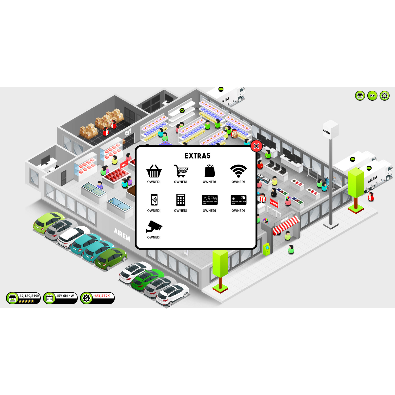 Игра Shop Tycoon: Prepare your wallet за PC Steam, Електронна доставка ...