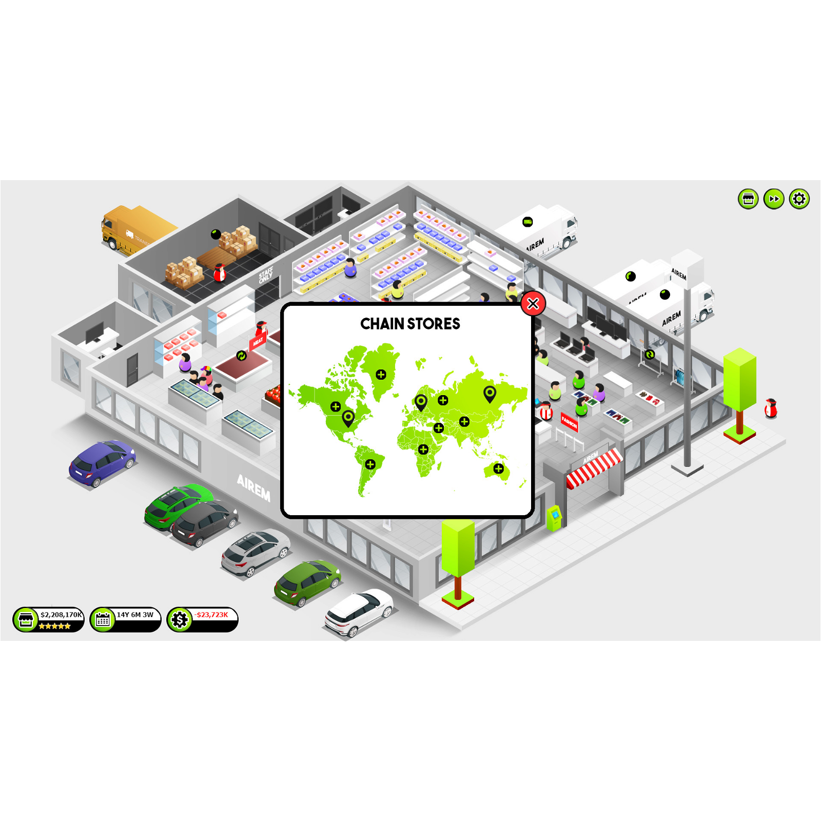 Игра Shop Tycoon: Prepare your wallet за PC Steam, Електронна доставка ...