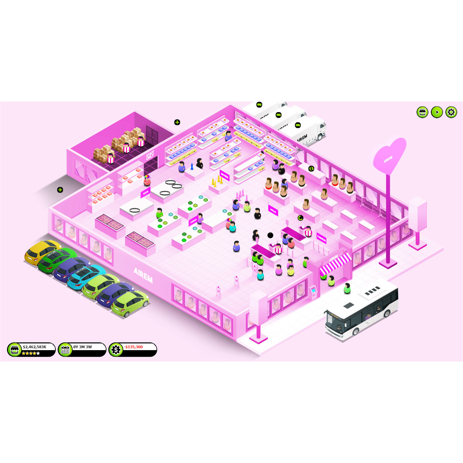 Игра Shop Tycoon: Prepare your wallet за PC Steam, Електронна доставка ...