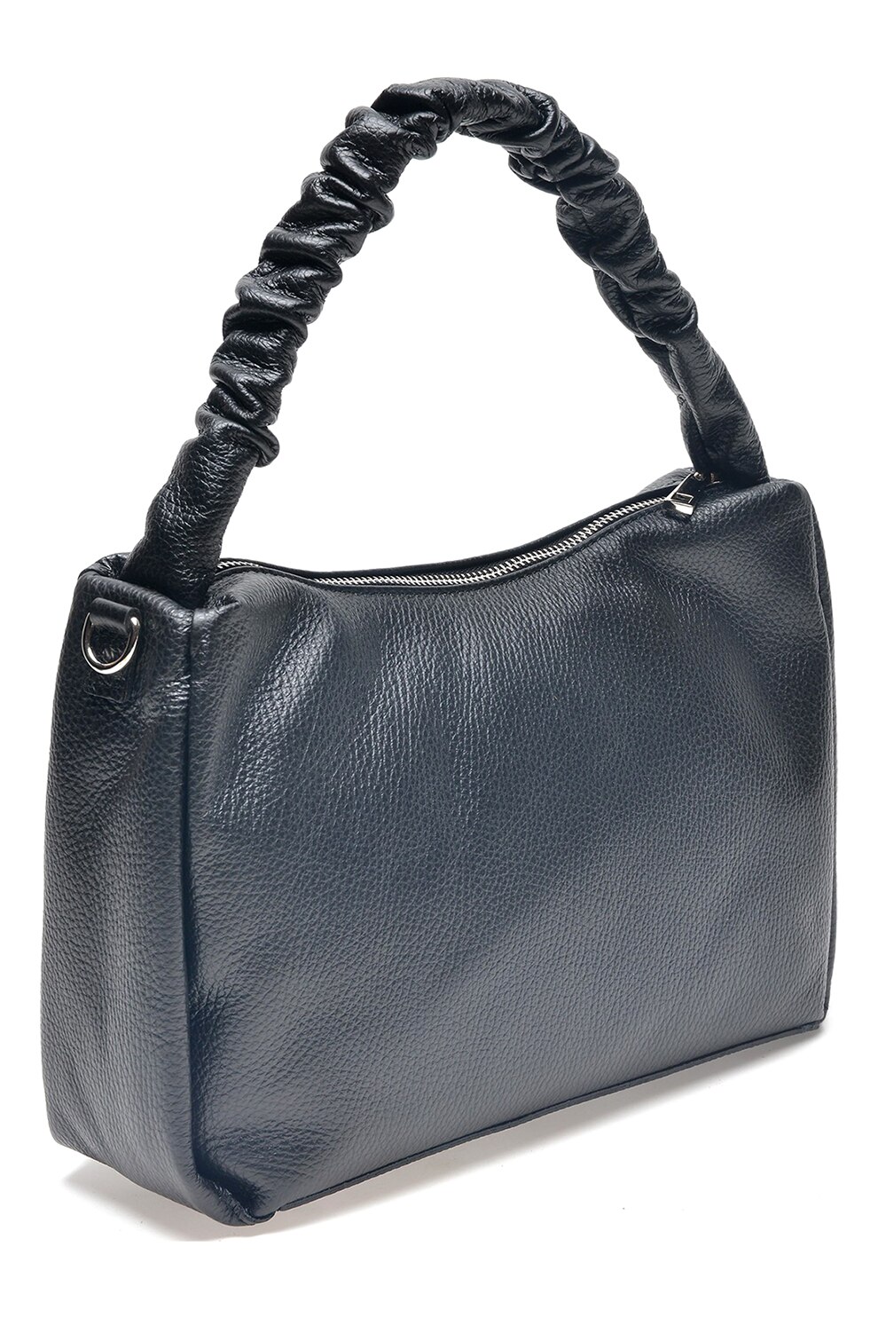 Isabella Rhea, Bőrtáska húzott pánttal, Fekete - eMAG.hu