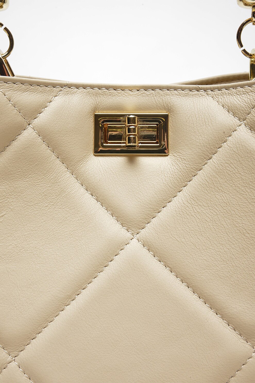 Isabella Rhea, Steppelt bőrtáska, Bézs - eMAG.hu