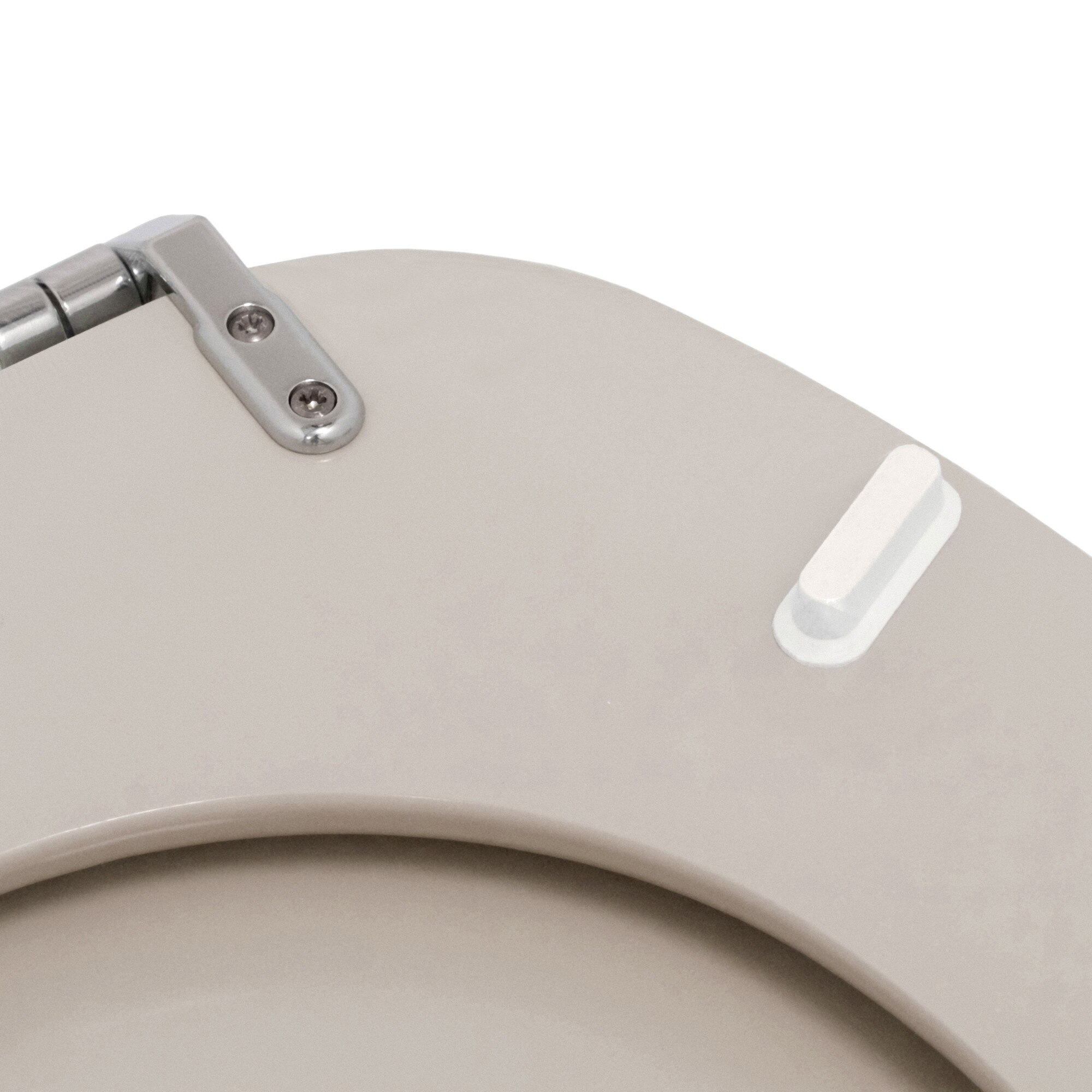 Capac WC universal Kring, din MDF, 37.5x5.5x44.3cm, antibacteric, cu ...