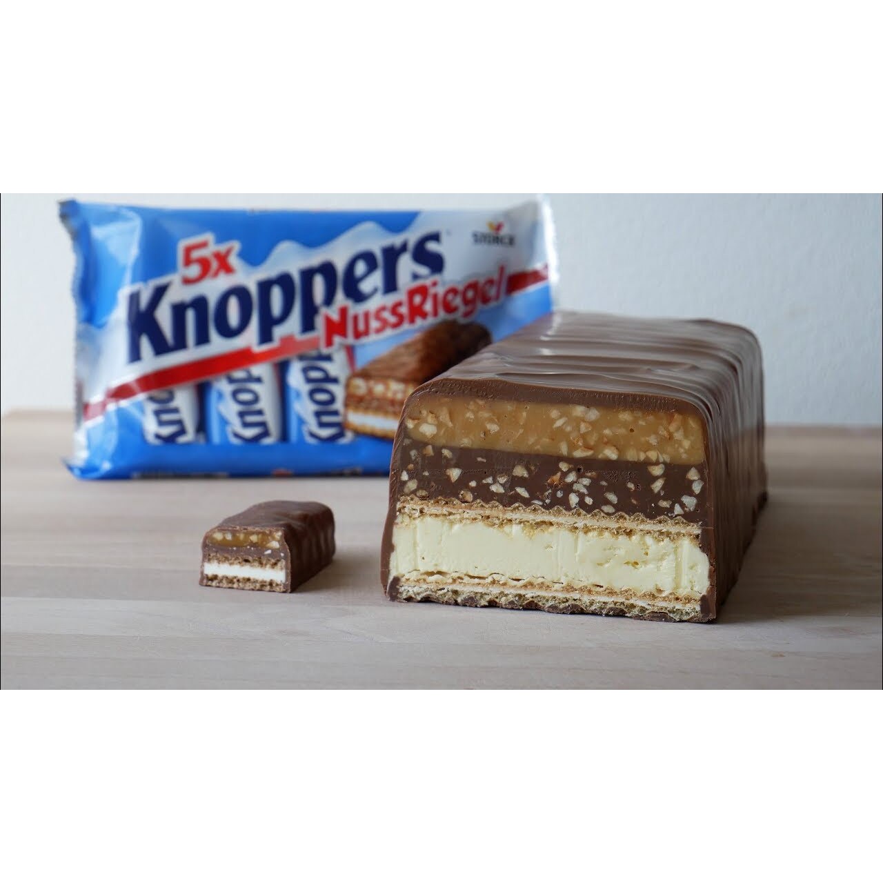 Set Batoane Knoppers Crema Arahide 200g 5buc - eMAG.ro