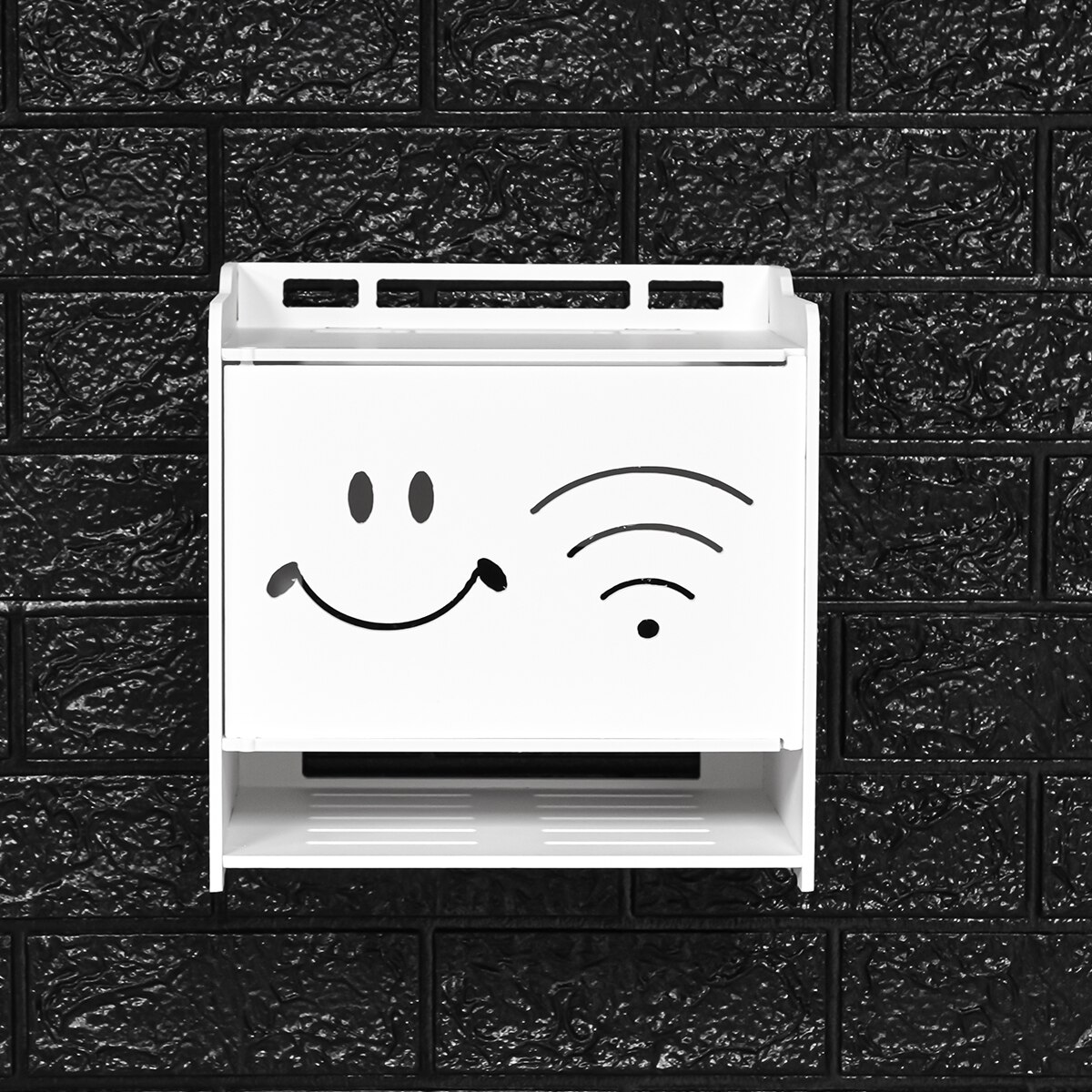 Raft suport Router Wireless, pentru mascare fire si echipament WIFI ...