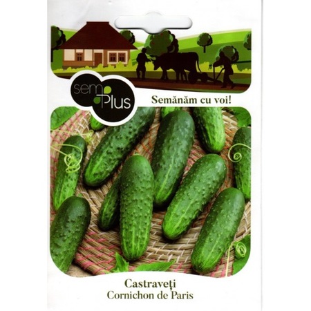 Seminte de castraveti cornichon de Paris, 2 grame - eMAG.ro