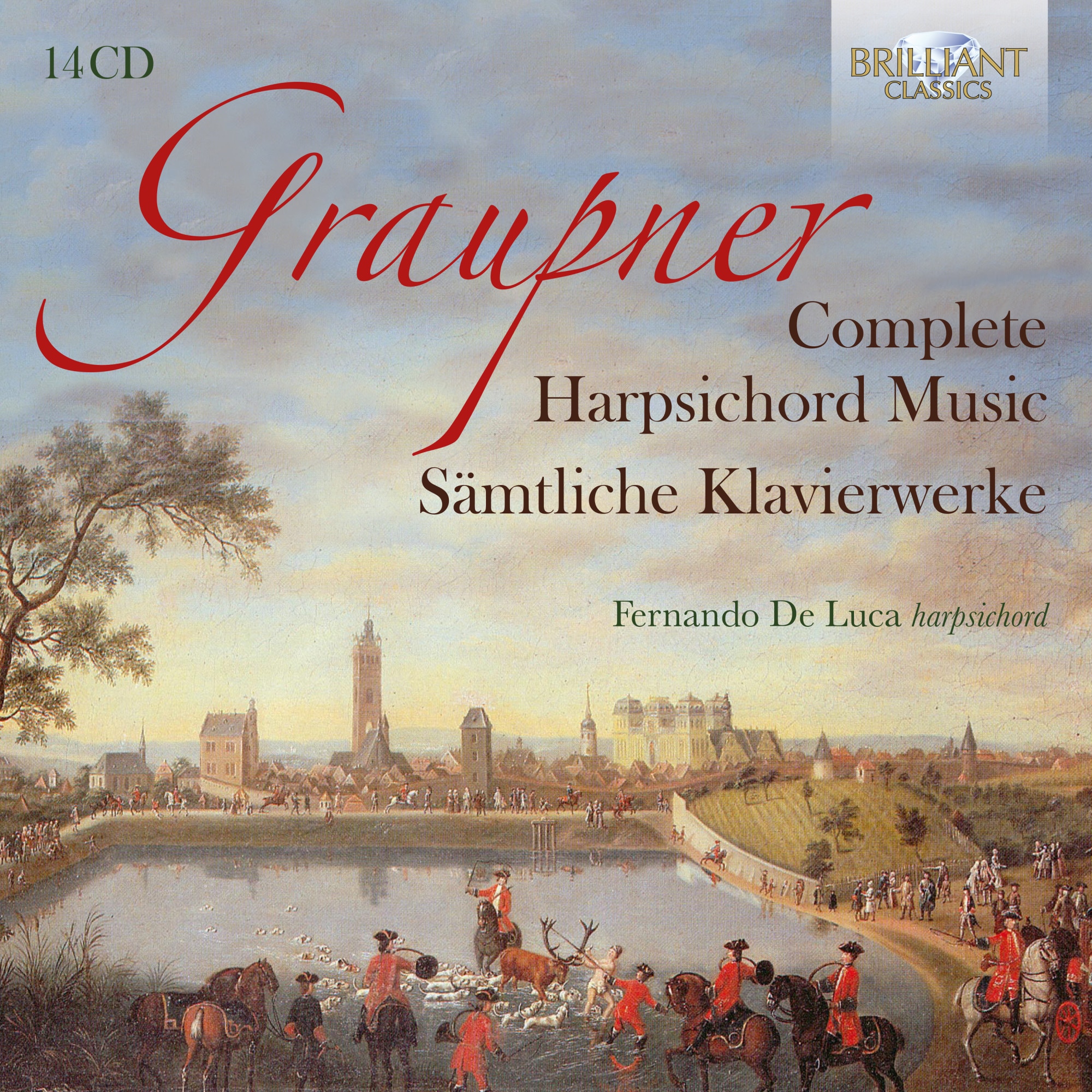 Graupner - Complete Harpsichord Music. Fernando De Luca 14CD - eMAG.hu