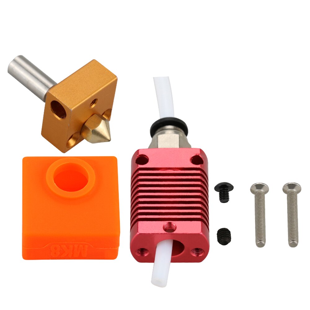 Cablu transfer termic imprimanta 3D, Aluminiu/Inox/Alama, 0.4 mm, Rosu ...
