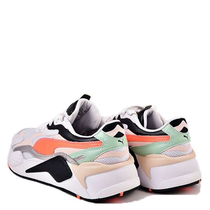 Дамски маратонки PUMA RSX 3 SHIХЕ, Бял/Розов, Мрежести, 39 EU - eMAG.bg
