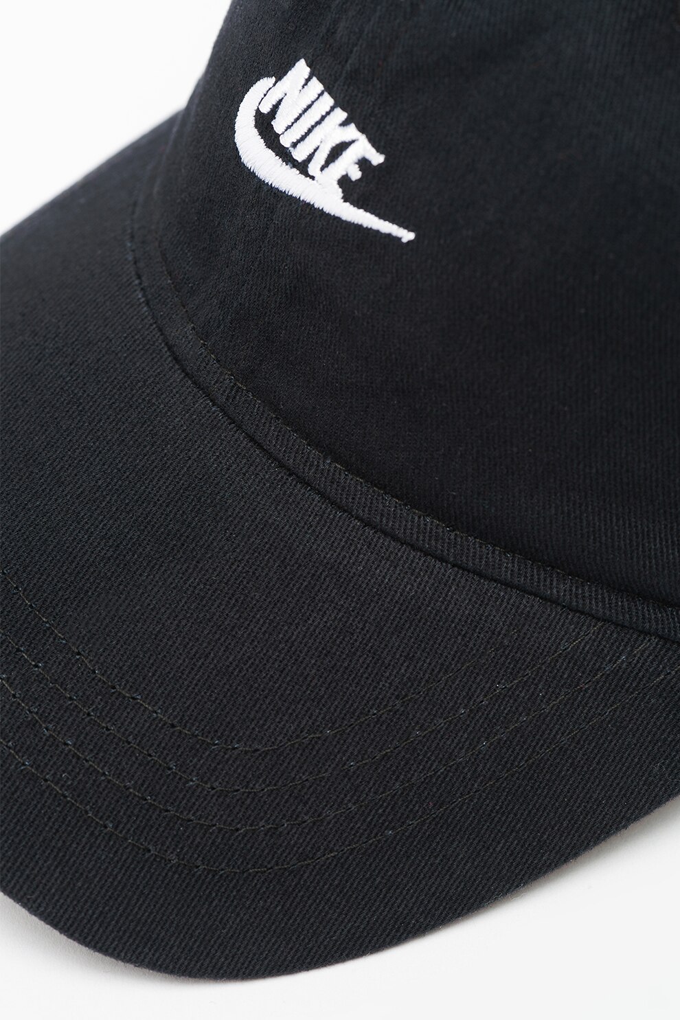 Nike, Sapca baseball ajustabila cu broderie logo Futura, Negru - eMAG.ro