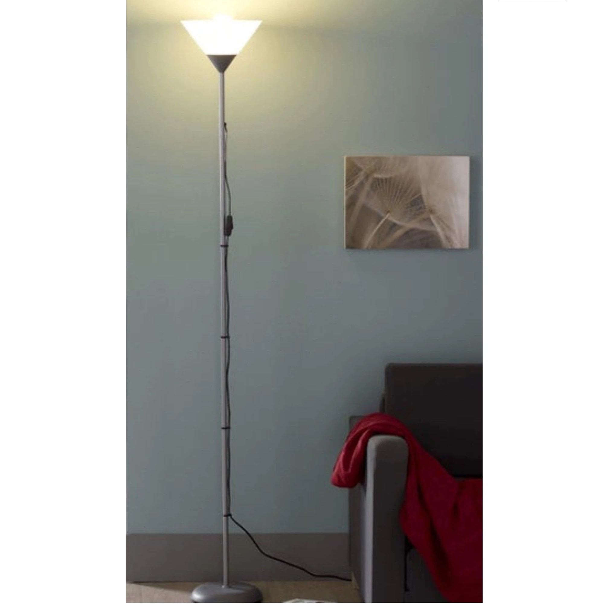 Lampadar Elegant Design, tehnologie LED integrata, E27, inaltime 177 cm ...