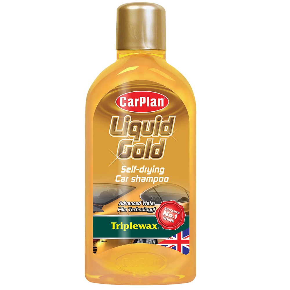 Sampon auto CarPlan Triplewax, cu autouscare, 1 l - eMAG.ro