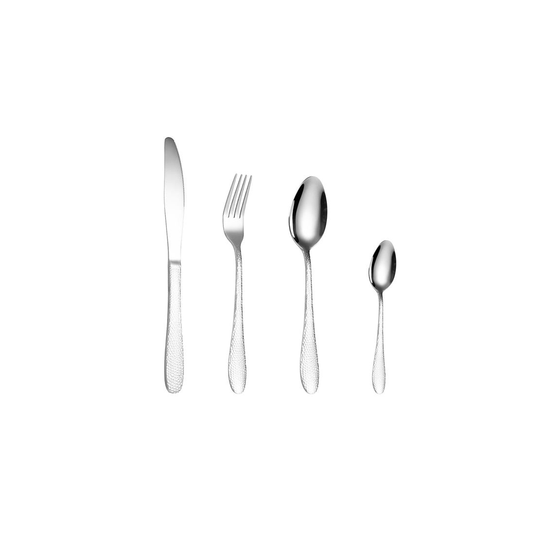 Set tacamuri VENUS STAR din inox 48 piese, crom - eMAG.ro