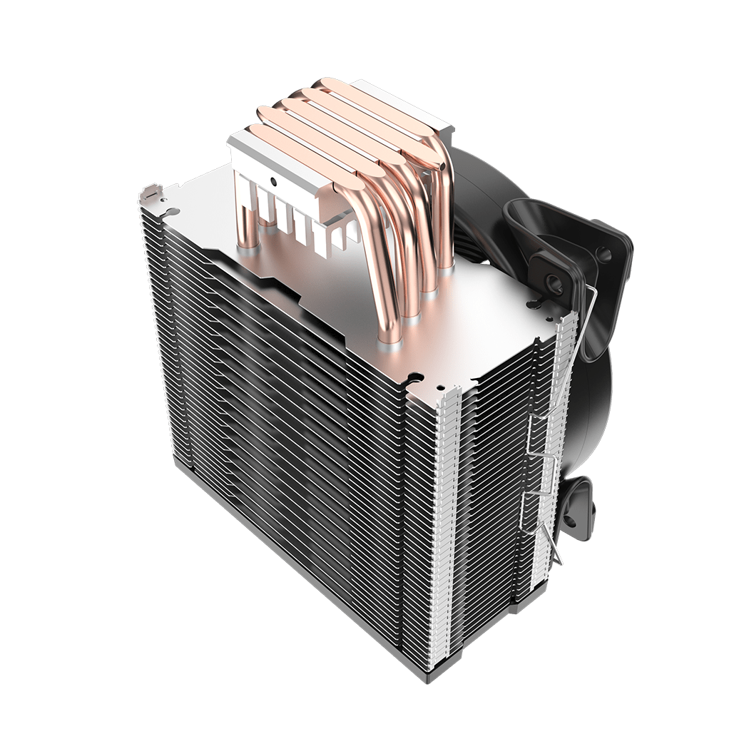 Процесорен охладител Pccooler GI-X5B V2, въздушно охлаждане, вентилатор ...
