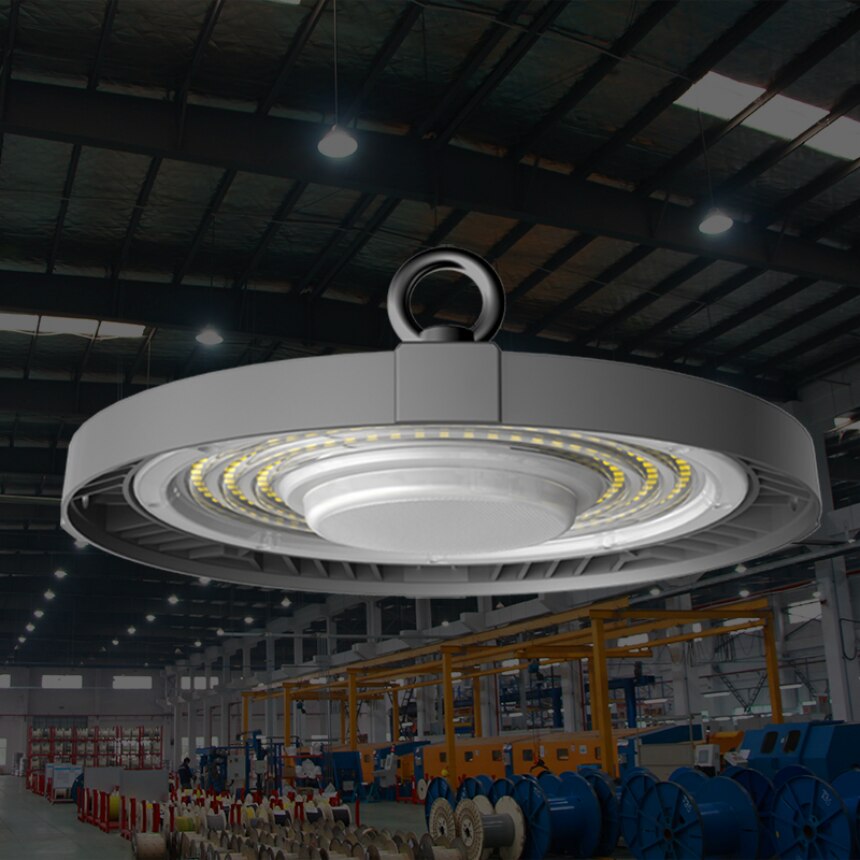 LED камбана Lightex UFO PRO, 200W, 6500K, 135lm/W, 27000lm, IP65 - eMAG.bg