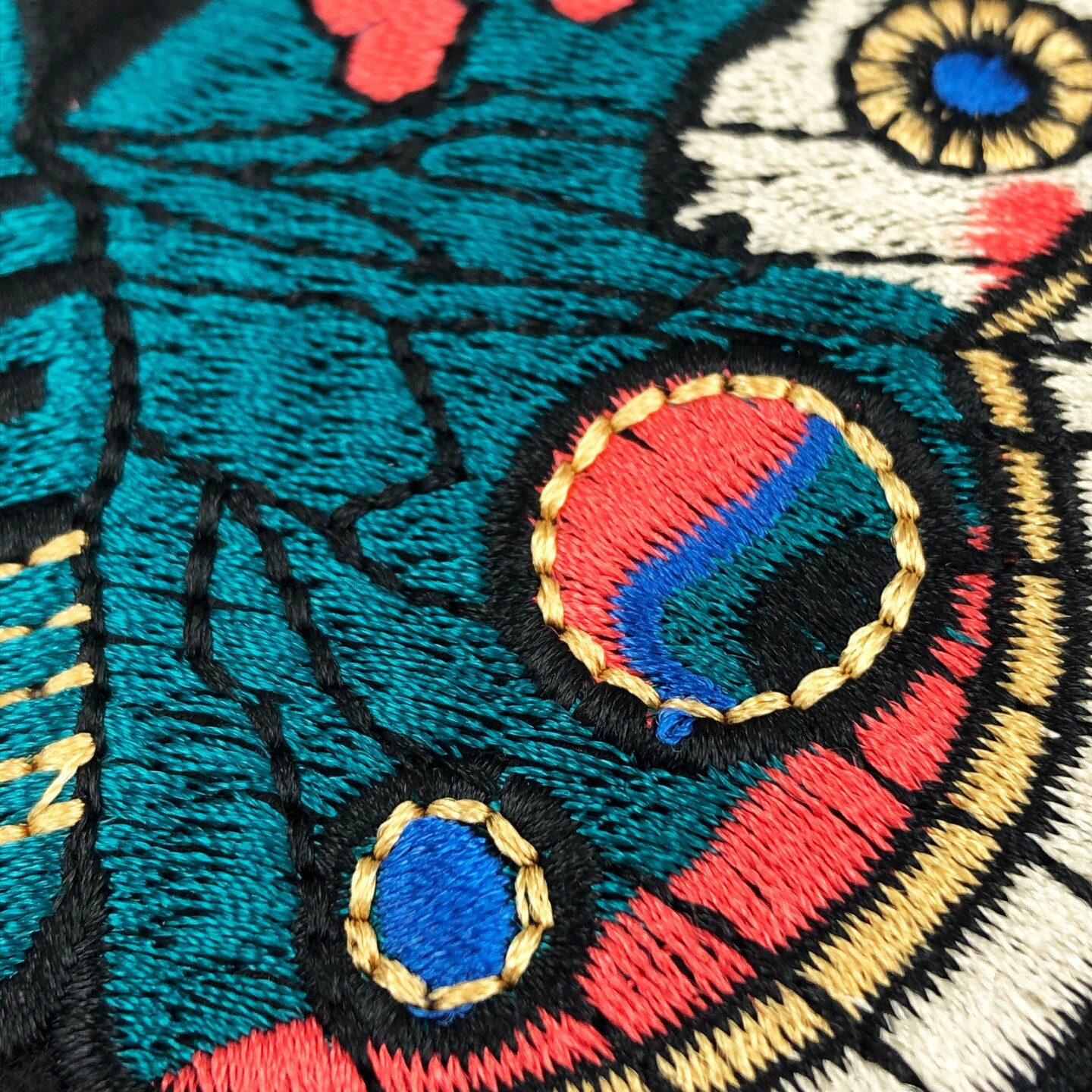 Petic Textil, Little Angel, oriental fluture, Multicolor, 14.5 cm x 8.8 ...