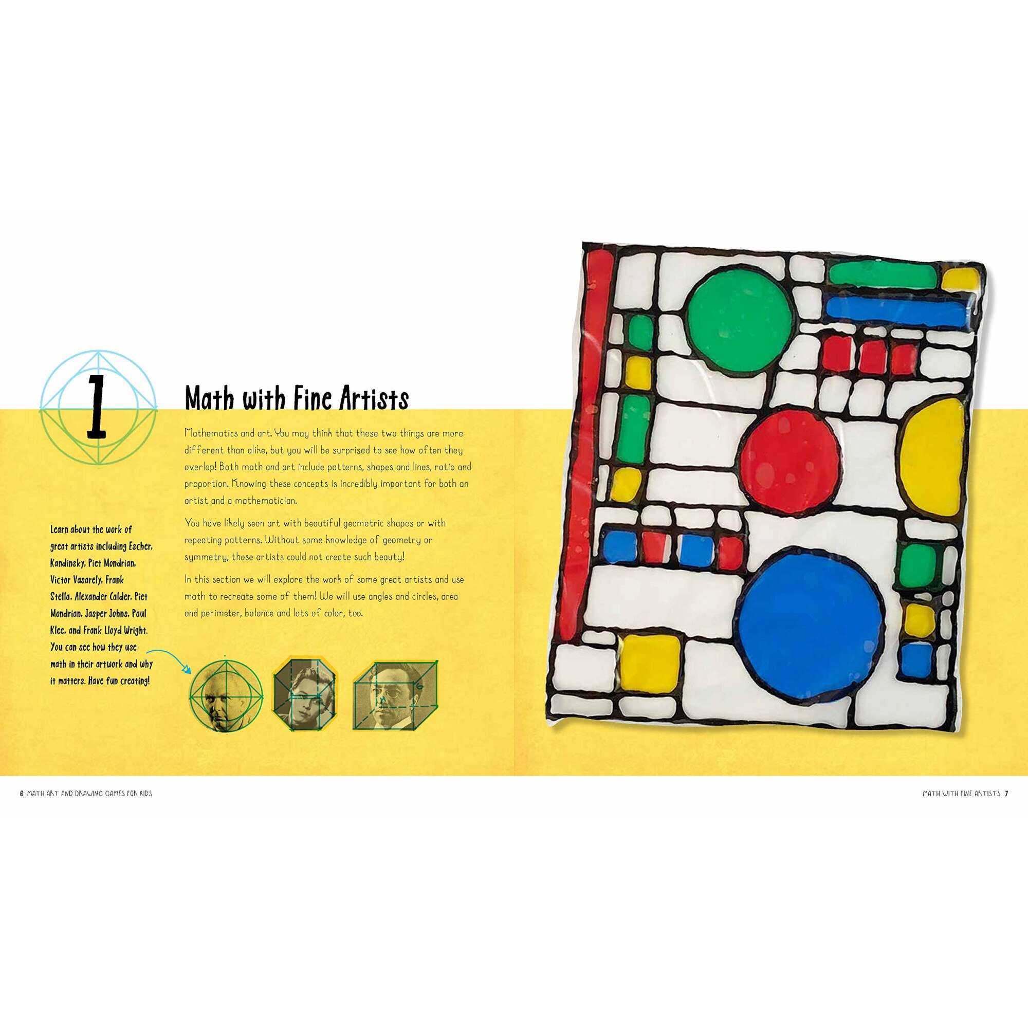 Math Art and Drawing Games for Kids: 40+ Fun Art Projects to Build ...