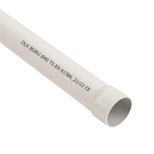 Tub PVC MUFAT D25, 750N, Halogen free, 3m - DLX TRP-805-25 - eMAG.ro