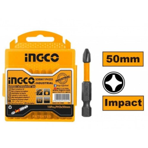 Set Bits pentru filetanta cu Impact + 50mm 10 buc - eMAG.ro