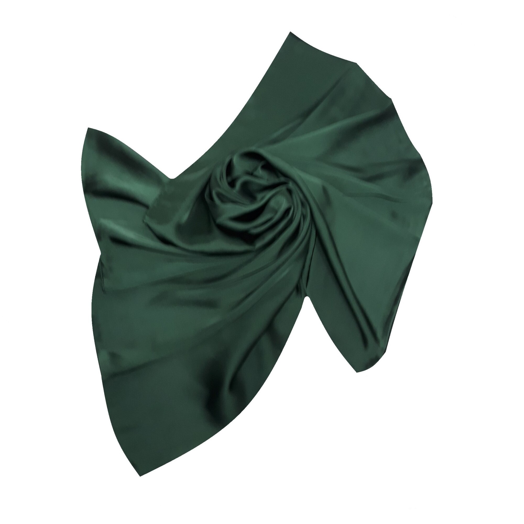 Esarfa dama, uni, verde, 70x70 - eMAG.ro