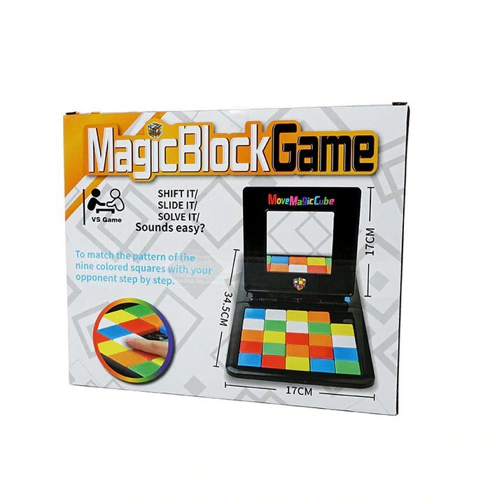 Magic Block, Intrecere in 2 jucatori, Stickerless, 394CUB - eMAG.ro