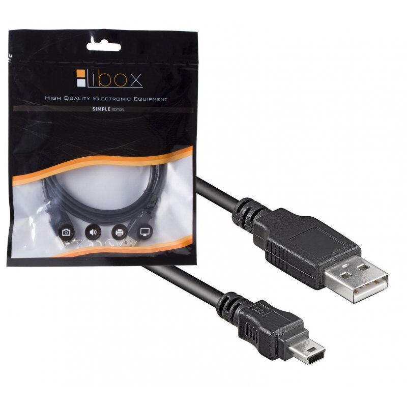 Cablu USB- mini USB 3m - eMAG.ro