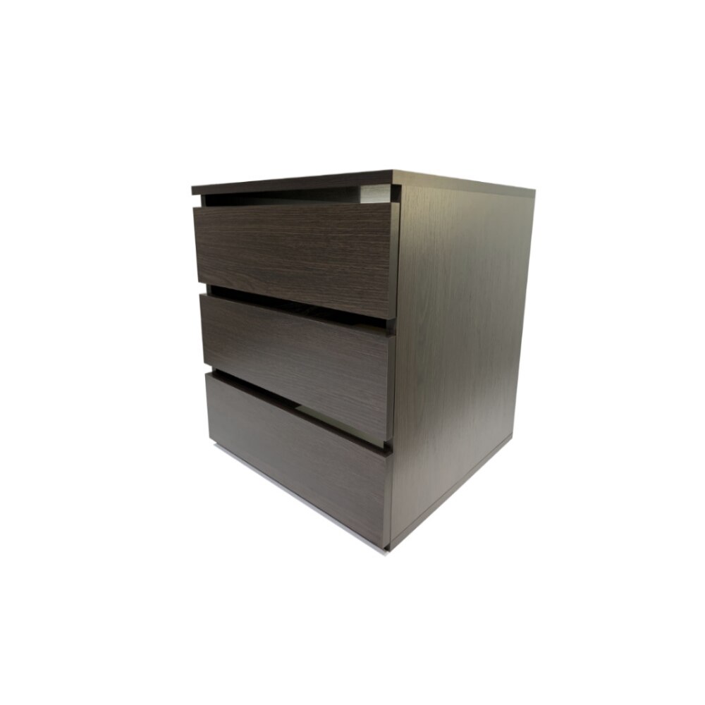 Modul dressing, Wenge, H59 x L50 x A50 cm, cu 3 sertare, PAL 18 mm ...