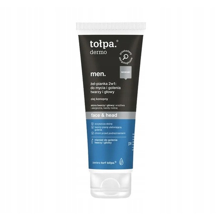 Gel-spuma pentru spalare/barbierit, Tolpa Dermo Men, 100 ml - eMAG.ro