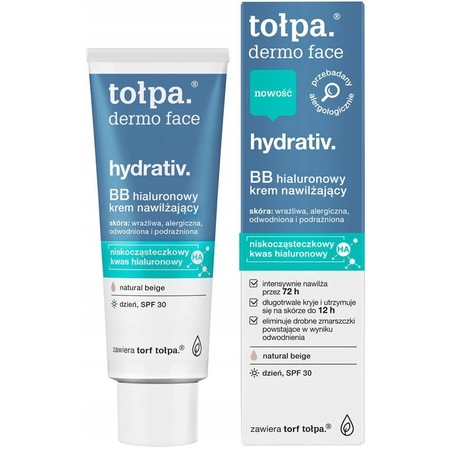 BB cream hidratant, Tolpa Hydrativ, SPF 30, 40 ml - eMAG.ro