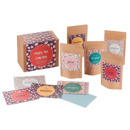 Set cadou ceai vrac Happy Tea Collection 245 g - eMAG.ro