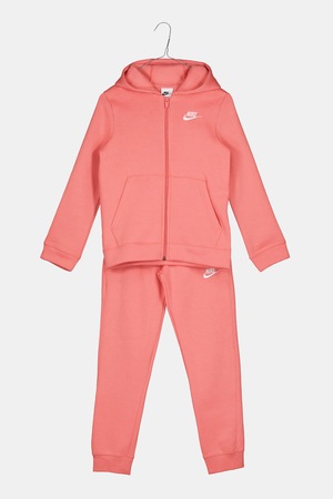 Nike, Trening cu detaliu logo brodat Core, Roz somon, 137-147 CM - eMAG.ro