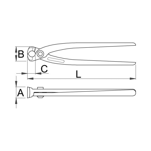 Cleste Unior de 190 mm, pentru plasa de sarma - eMAG.ro