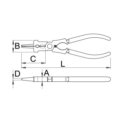 Cleste universal pentru sudura - 436/4P Unior, 210 mm - eMAG.ro