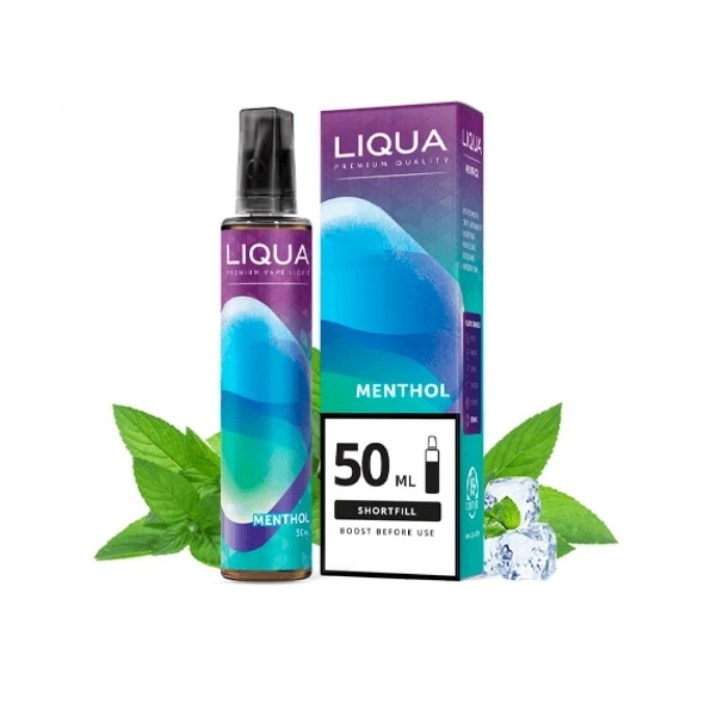 Lichid Tigara Electronica Liqua Shortfill - Menthol ,50ml ,0mg/ml - eMAG.ro