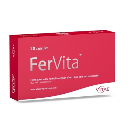 Supliment alimentar, Vitae Health Innovation, FerVita, Fier, 20 capsule ...