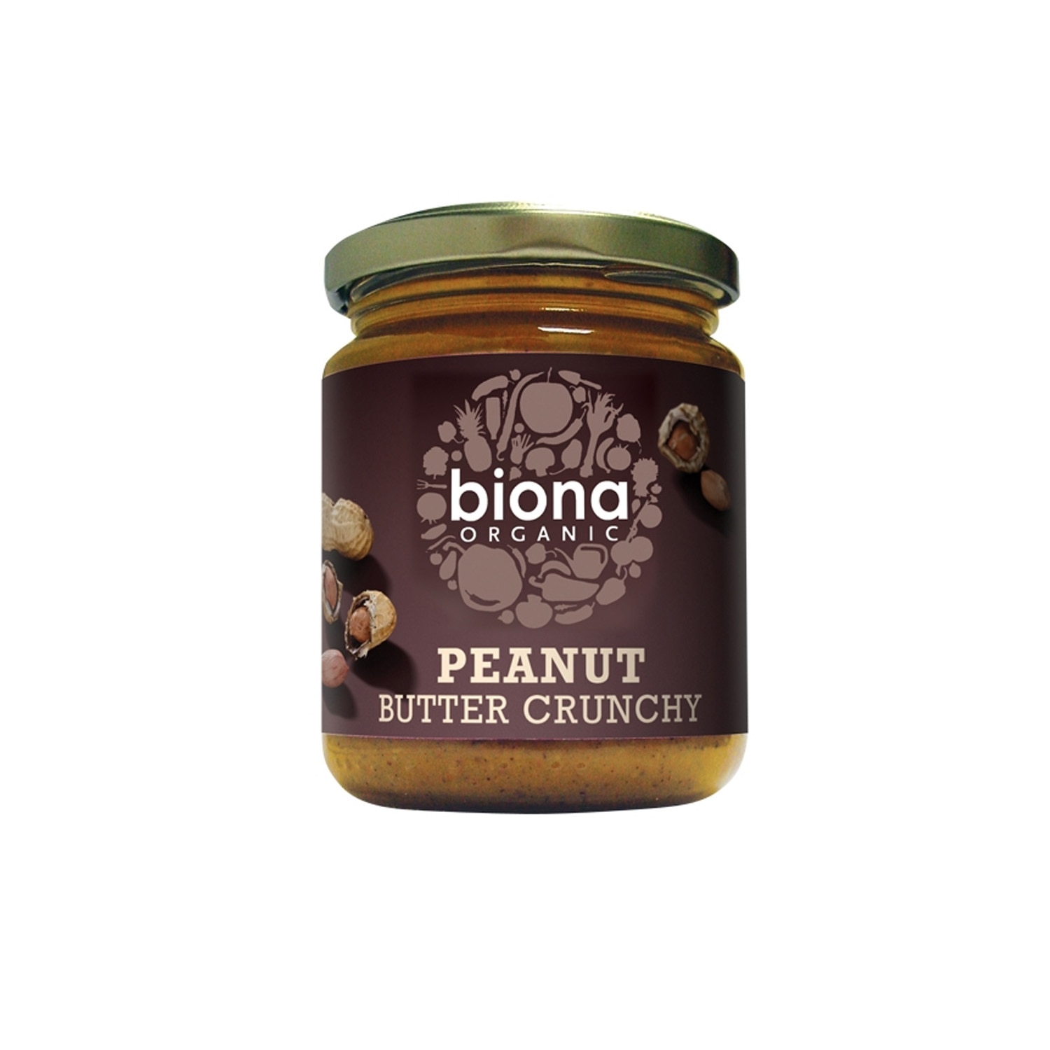 Unt De Arahide Crunchy Fara Sare Bio 250G - eMAG.ro