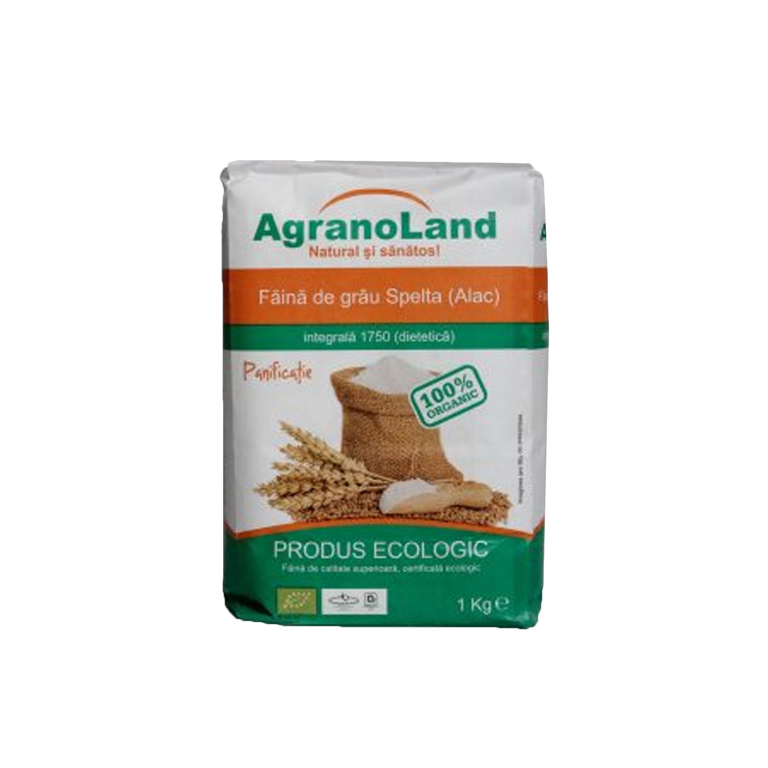 Faina grau spelta dietetica integrala ECO - 1kg - eMAG.ro