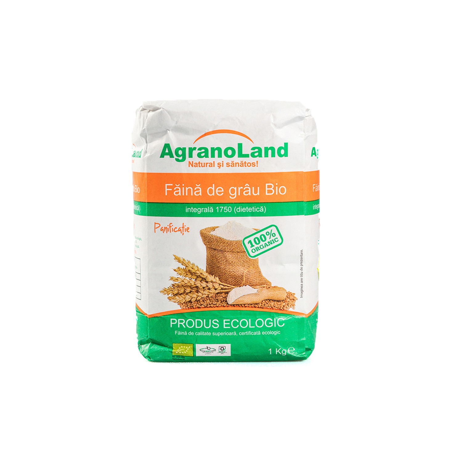 Faina grau spelta dietetica integrala ECO - 1kg - eMAG.ro