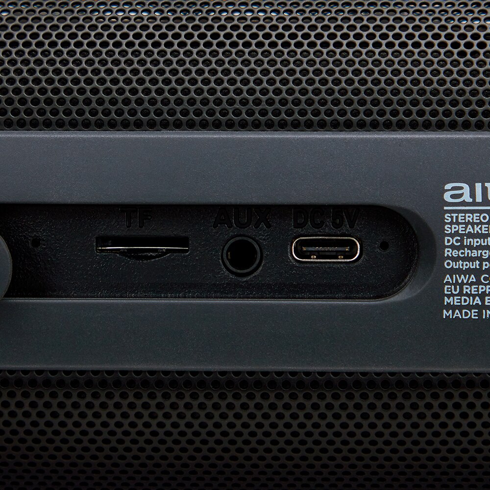 Boxa portabila Aiwa BST-650, Bluetooth, True Wireless Stereo, IPX 6 ...