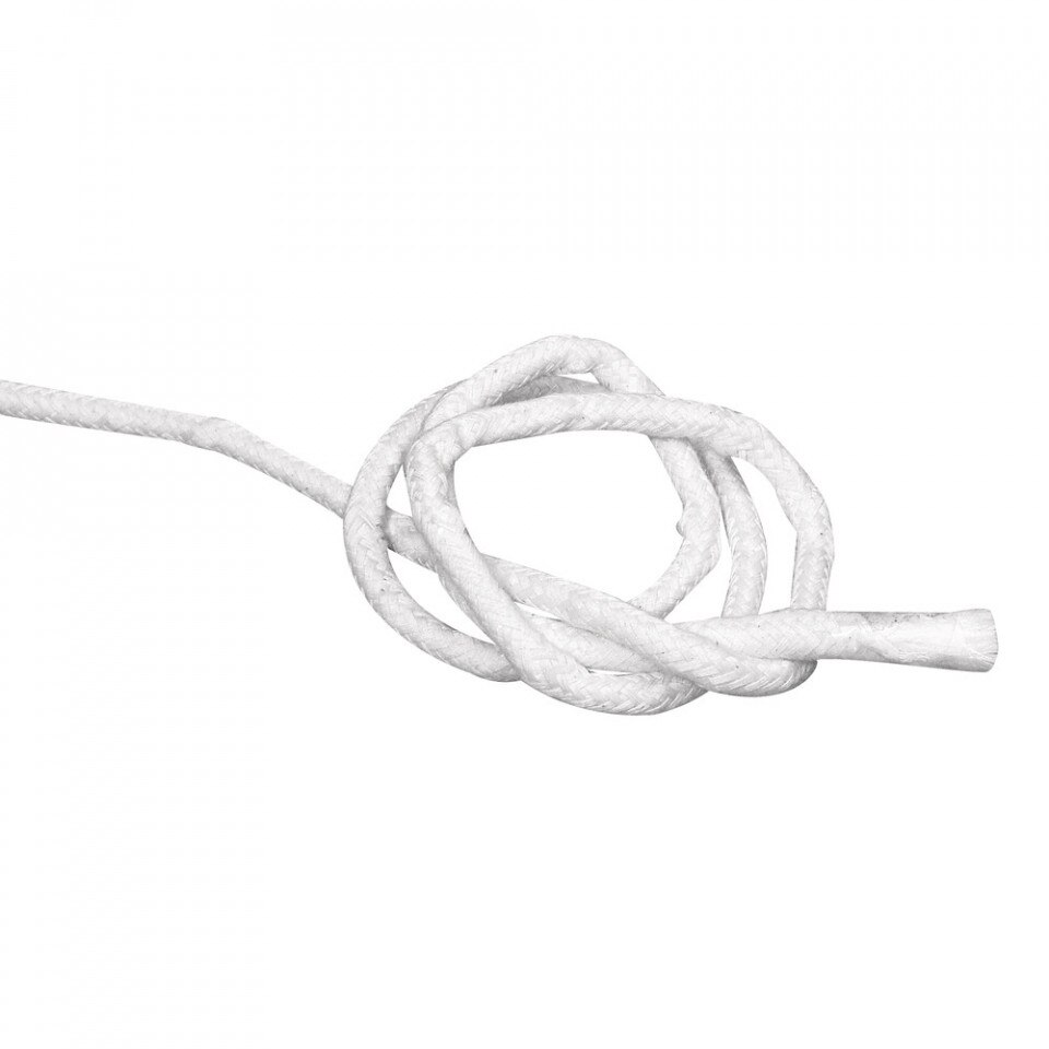 Fitil impletit pentru torte si felinare, rotund, cu miez din fibra de ...