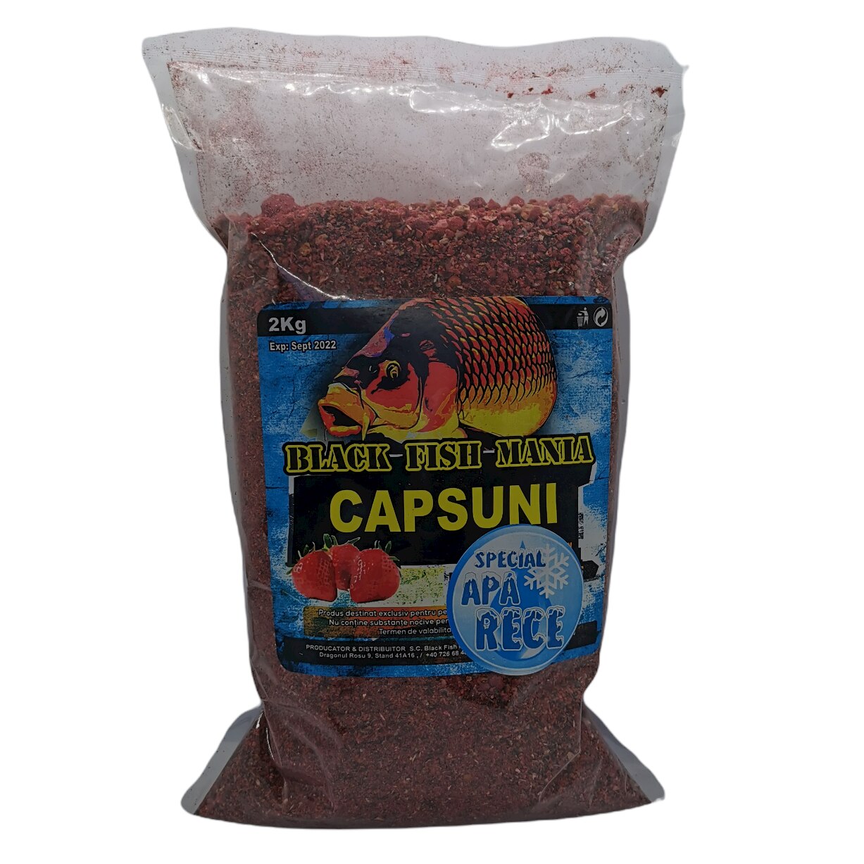 Nada 8kg, Black Fish, Aroma Capsuni - eMAG.ro