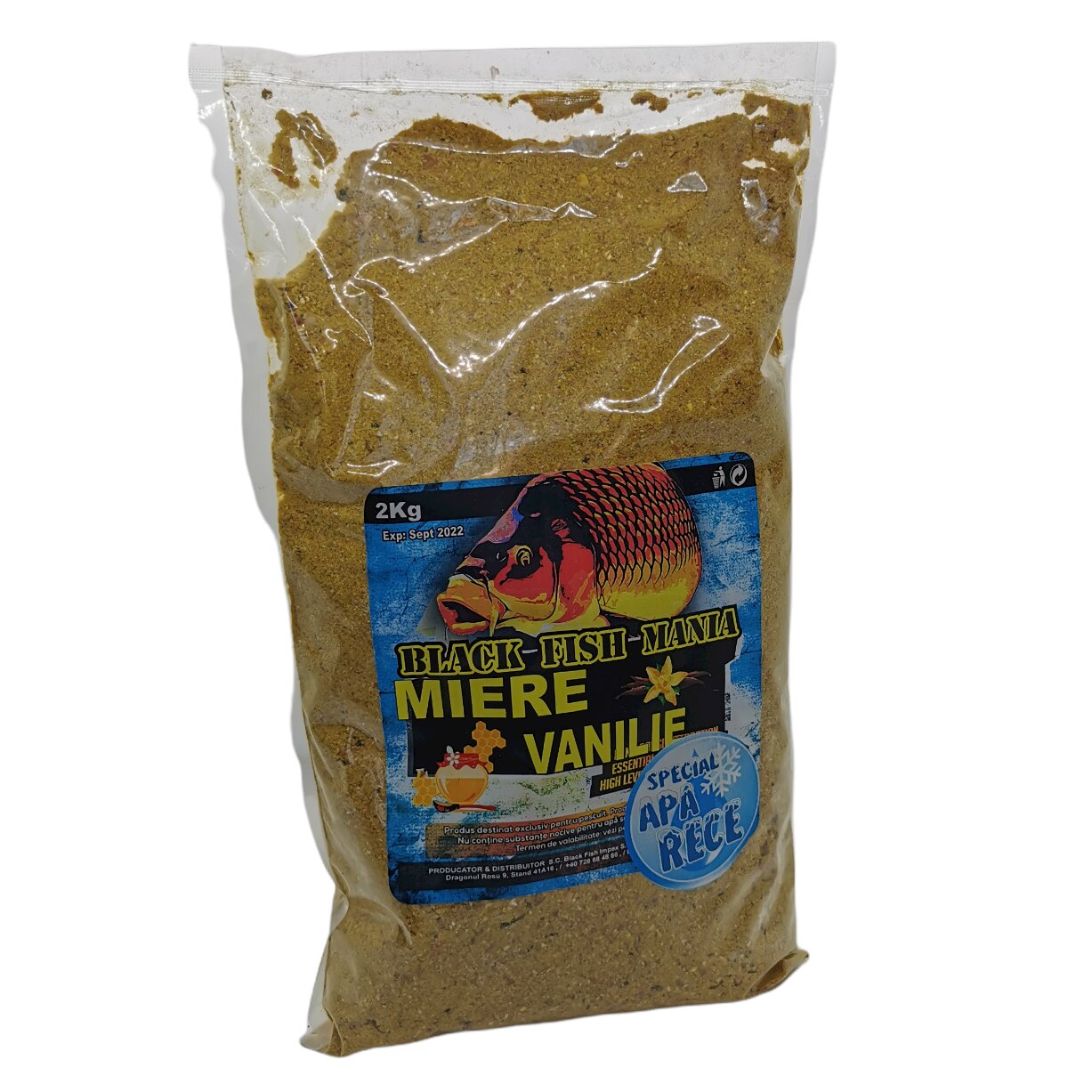 Nada 2kg, Black Fish, Aroma Miere&Vanilie - eMAG.ro