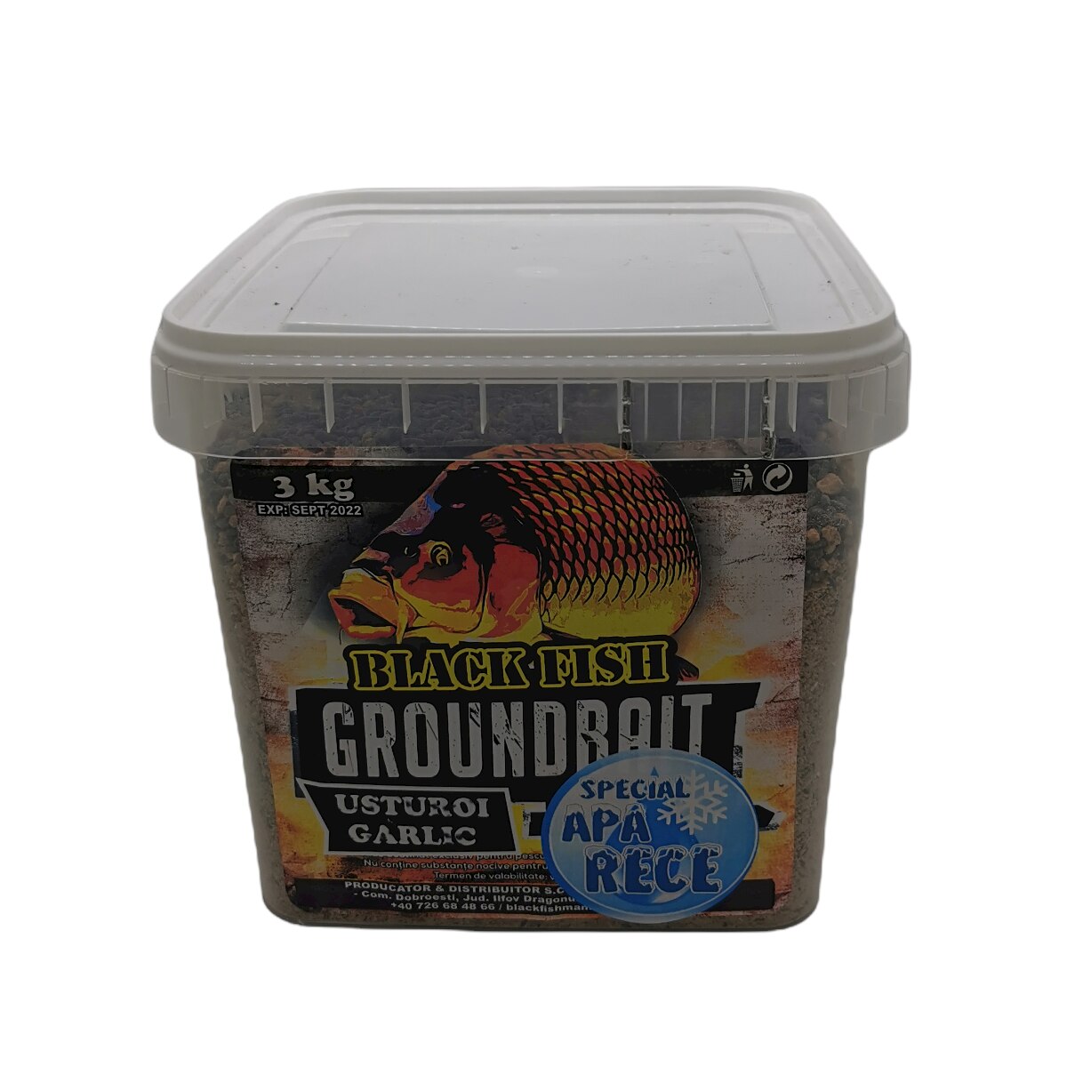 Galeata Groundbait, Black Fish, Special Apa Rece 3kg, Aroma Usturoi ...