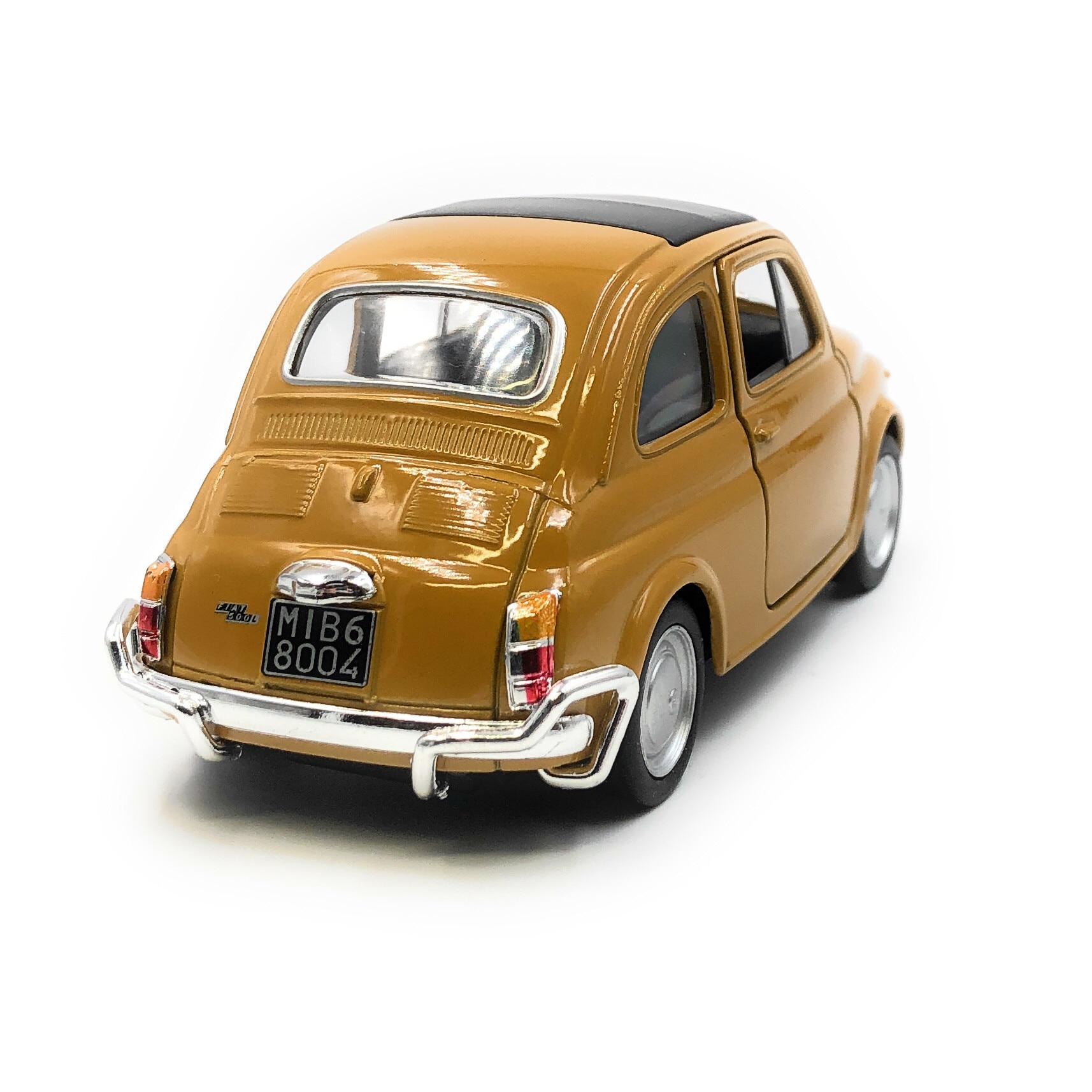 Masina de epoca Fiat Nuova 500 1957-1975 cu licenta, Scara 1:34-39, Bej ...