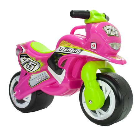 Motocicleta Ride-on Injusa - Tundra, roz - eMAG.ro