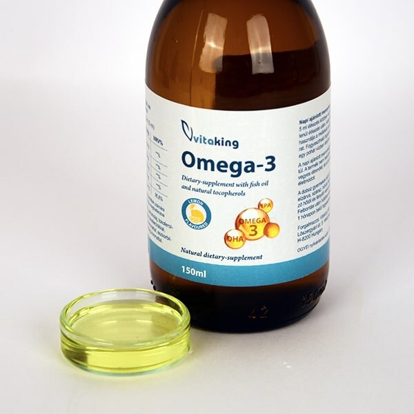 Omega-3 Olaj, 150ml, folyékony - eMAG.hu